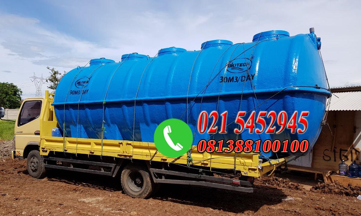 STP BIOTECH 100 M3 / DAY - SEPTIC TANK BIOTECH